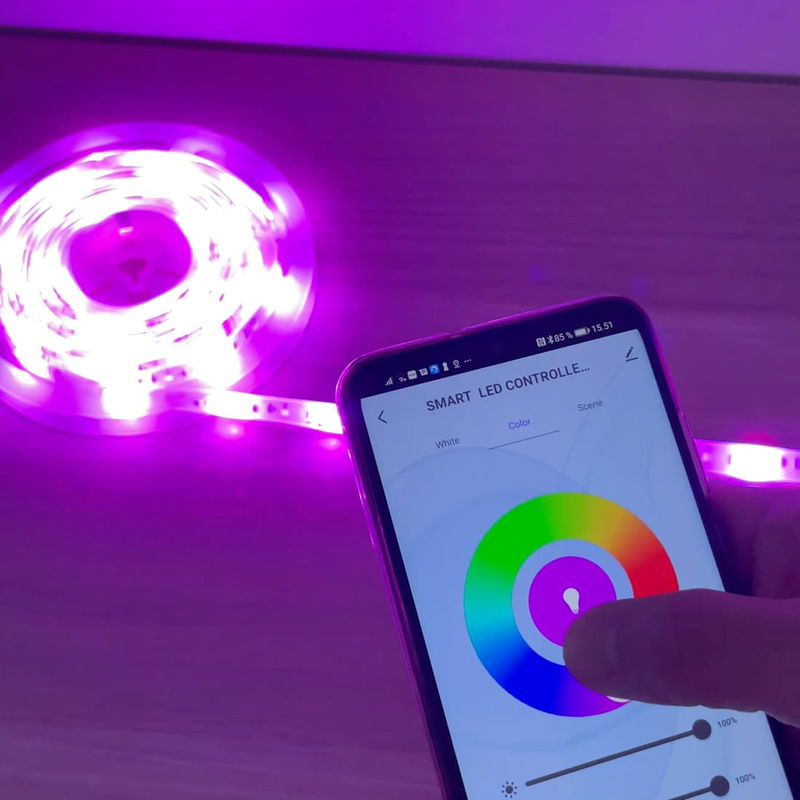Wi-Fi LED Strip | Smart Life | Tuya | RGB+CCT