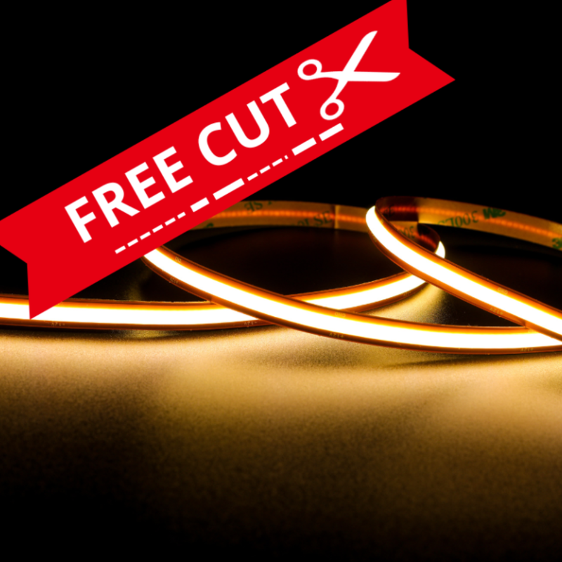 Freecut COB LED Strip 24V | 6m | 4000K | 988lm/m | 13W/m | IP20
