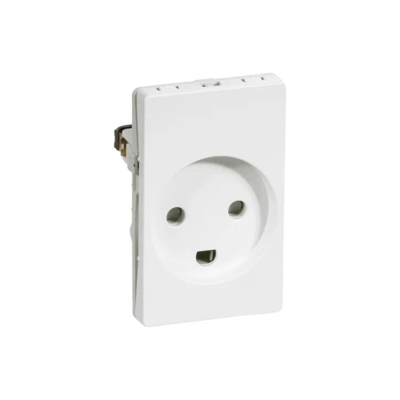 FUGA STIKKONTAKT 1,5M 2P M/J HV | Hvid | PlusLED