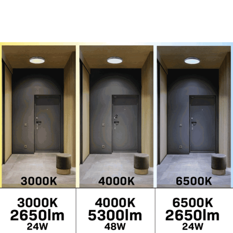 Takfläkt Med Belysning | 66W | 3000-6500K | Ø485