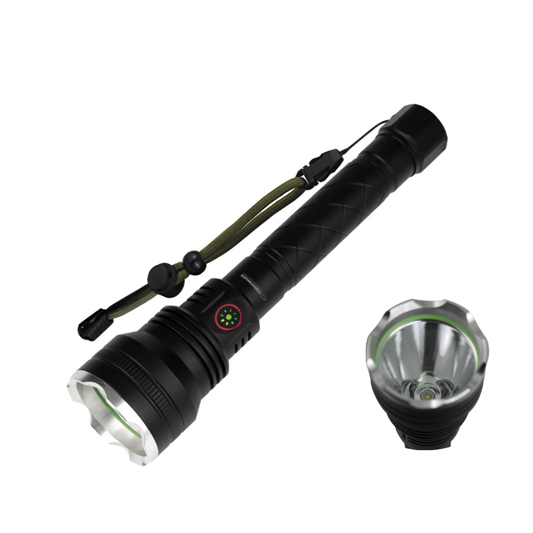 Genopladelig lommelygte | Aluminium | LED