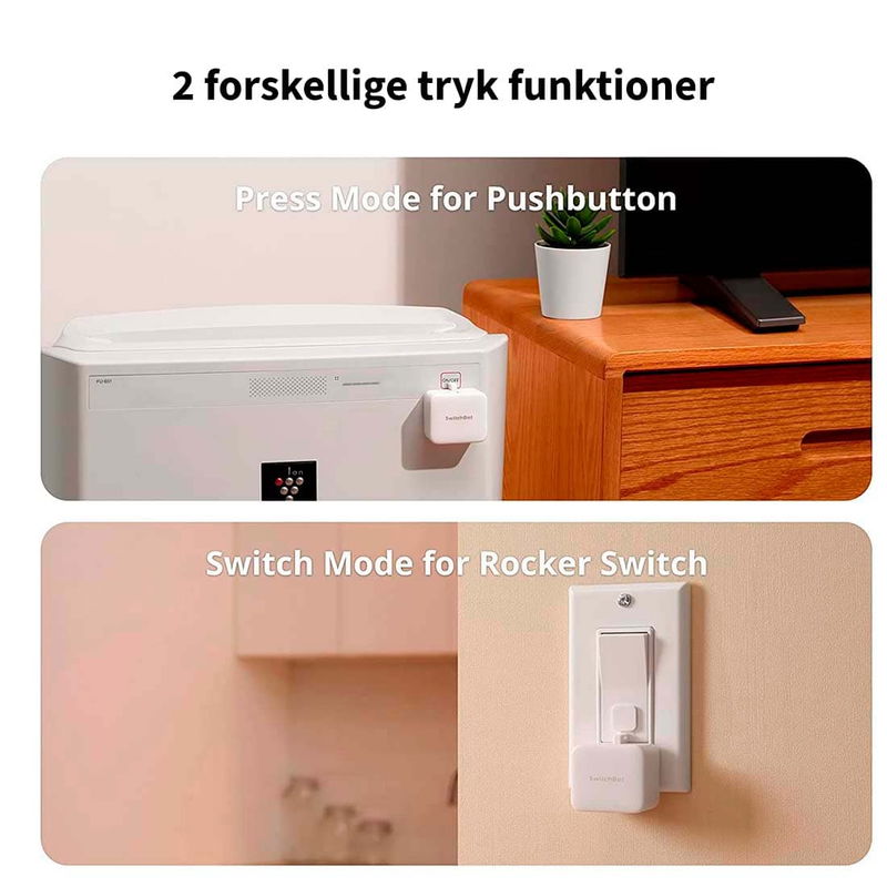 SwitchBot Bot | Smart hem | Auto tryckknapp | Svart