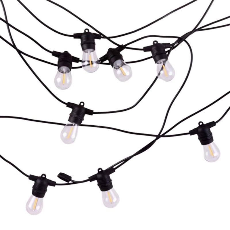 Solcell Ljusslinga | Party | 10m | Inkl. E27 LED