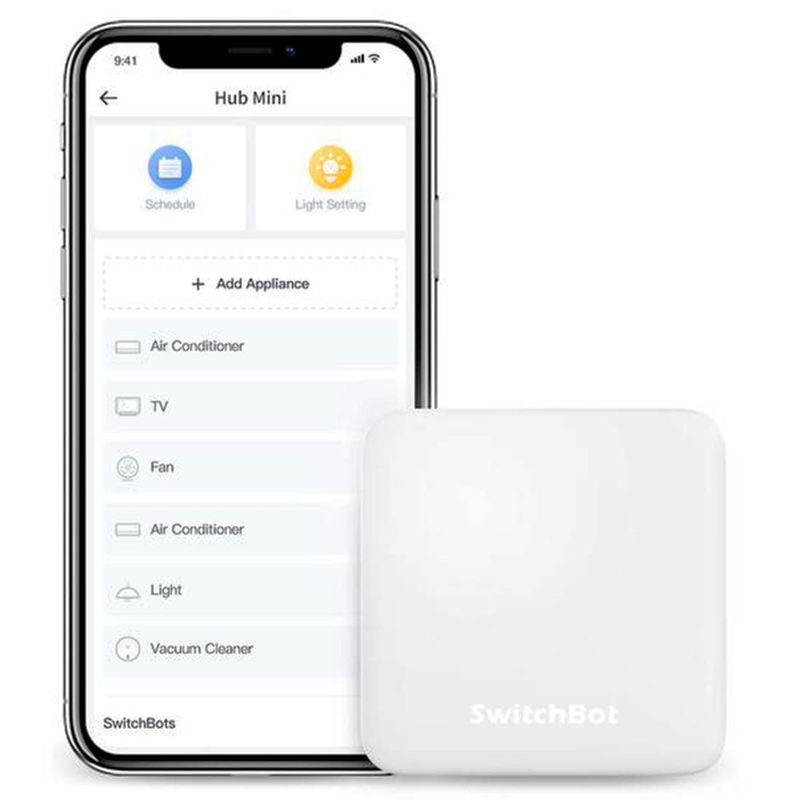 2 st. Switchbot Bot inkl. Switchbot Hub | Tryckknapp