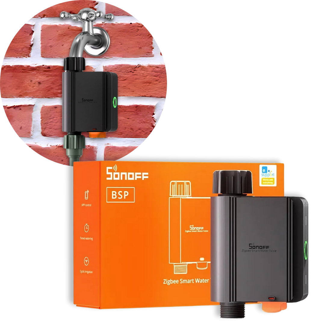 Sonoff Zigbee Smart Water Valve | SWV-BSP