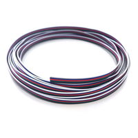 RGBW Kabel | 5m | Kabel för LED List / Strip | 12-24V | PlusLED