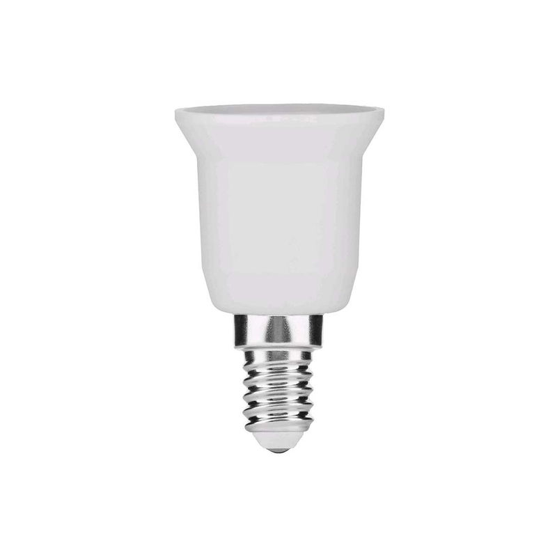 Sockelsadapter | E14 sockel till E27 sockel | Plus LED