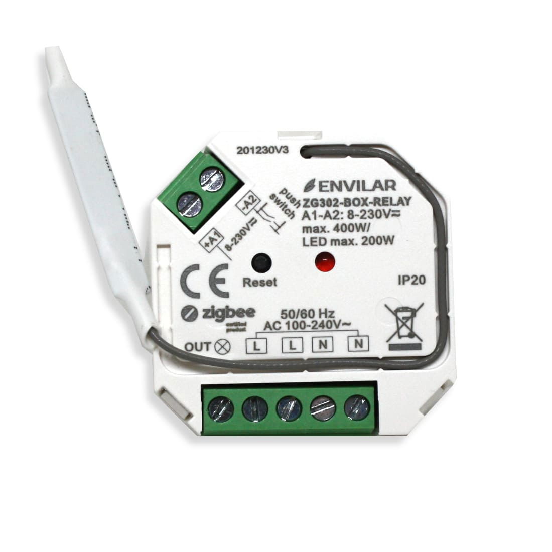 Zigbee relæ | Philips Hue kompatibel | Apple Homekit