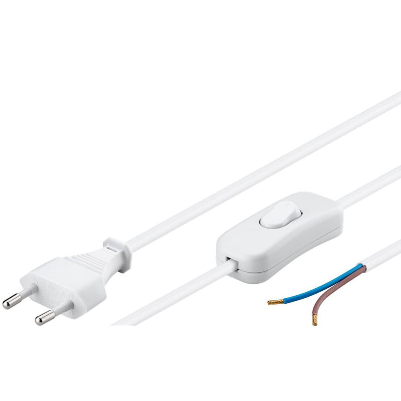 Sladd med strömbrytare | Vit | 1,5 m (51349)