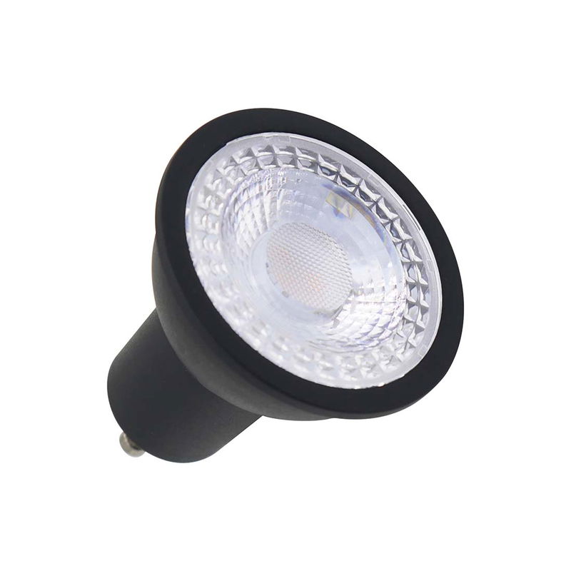Nordtronic Gu10 Pære 5w 3000k 360lm Sort Dæmpbar