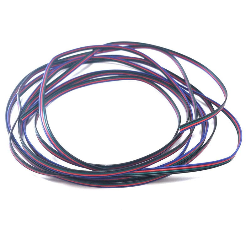 RGB Kabel | 5m | Kabel för LED List / Strip | 12-24V | PlusLED