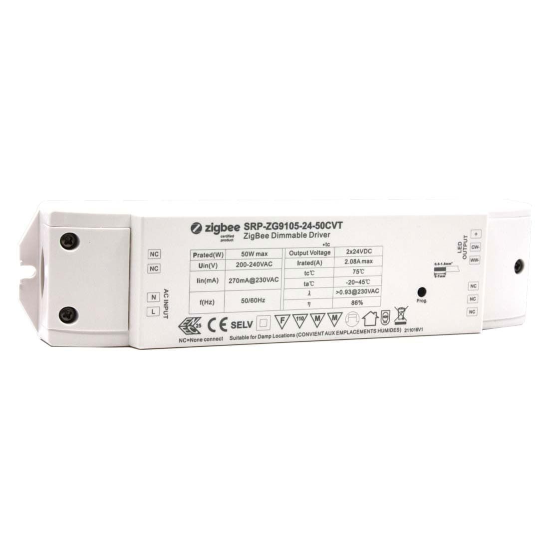 Zigbee LED driver | 24V Controller | CCT (Kelvin) Controller
