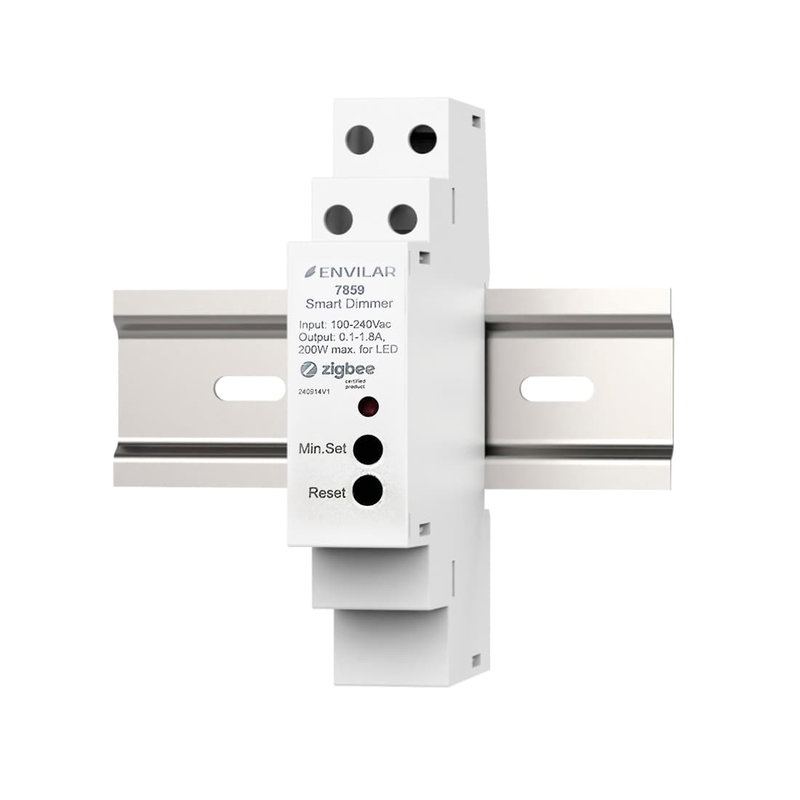 Zigbee Lysdæmper DIN Skinne | 200W