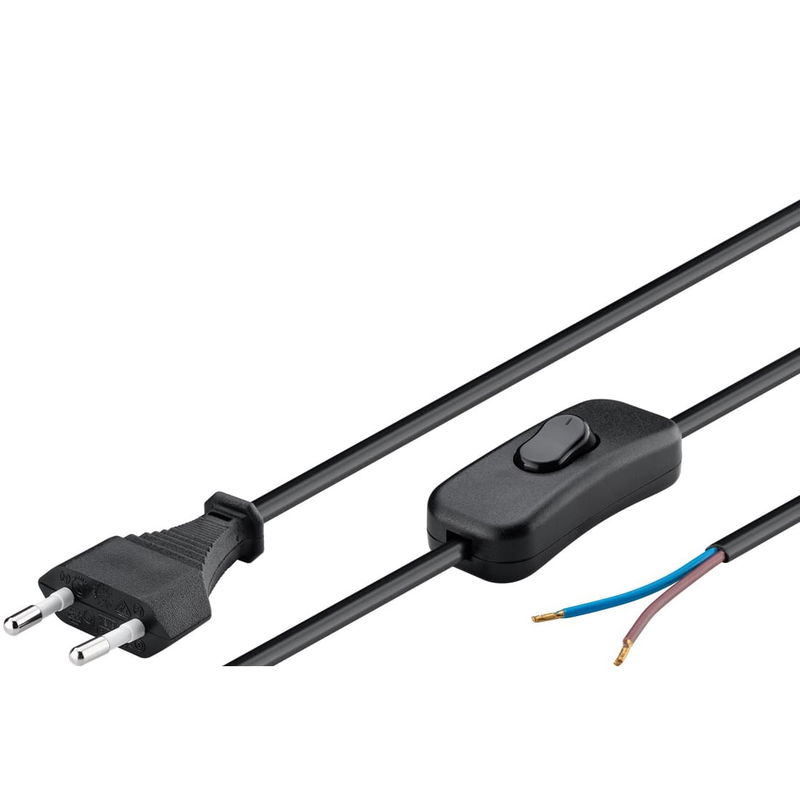 Sladd med strömbrytare | Svart | 1,5 m (51350)