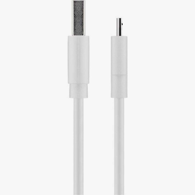 Micro USB-kabel | Wit | Universeel | 1m | 2,5A