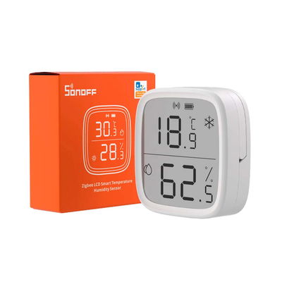 Sonoff Smart Zigbee Temp. & Fukt Sensor | LCD Display