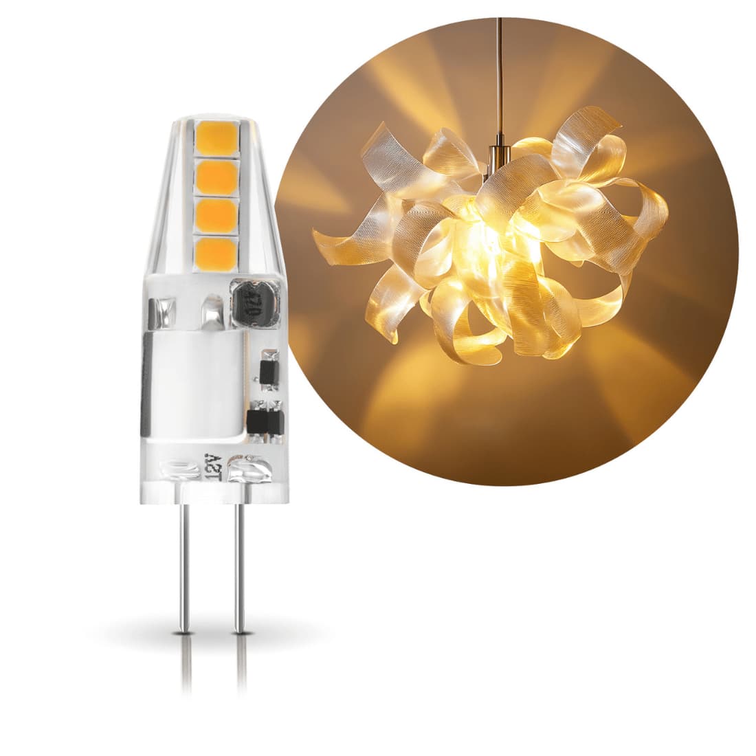 LED-Glühbirne | G4 | 1,5W | 3000K | PlusLEd