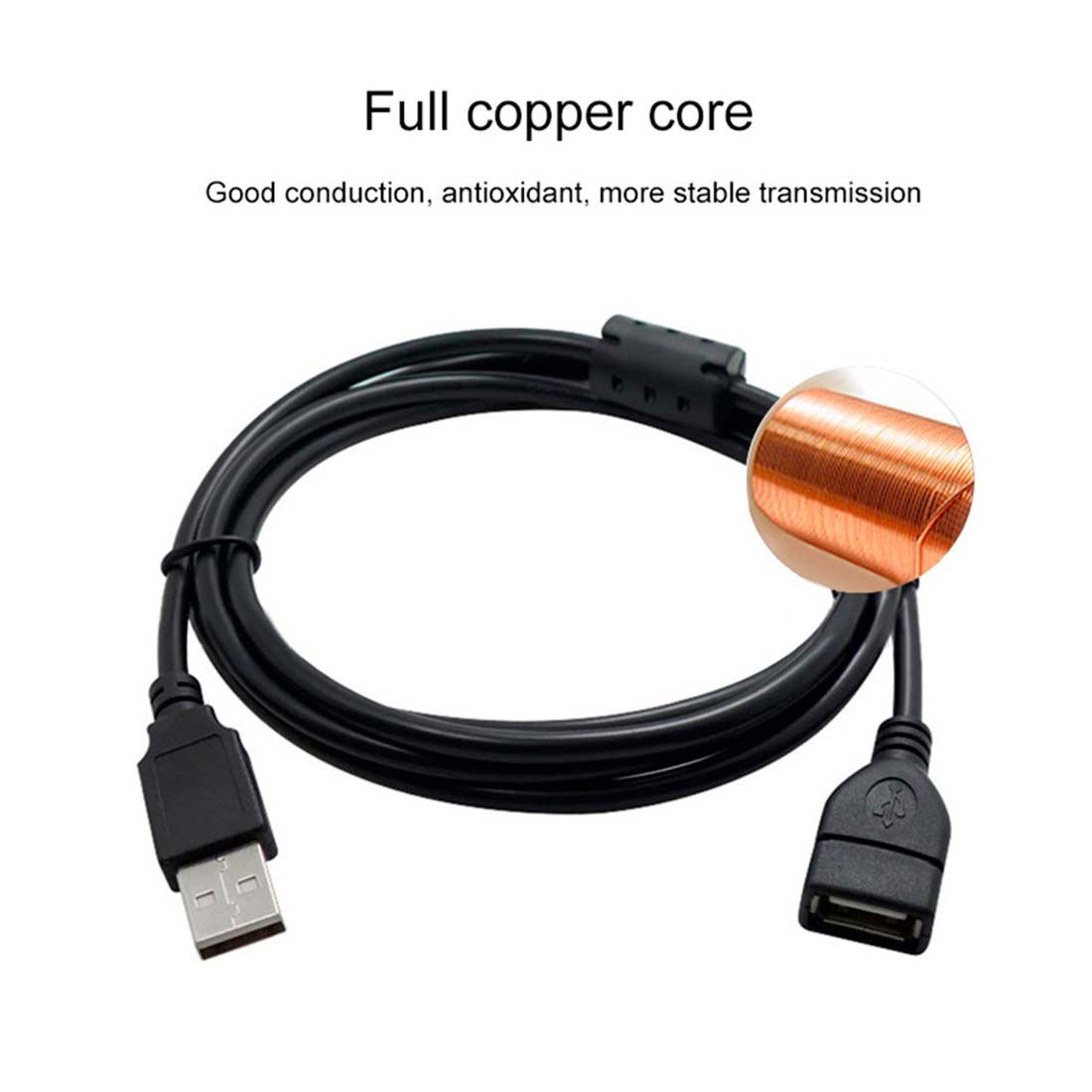 1 stk. Zigbee Dongle inkl. 1 stk. Sonoff USB forlænger kabel