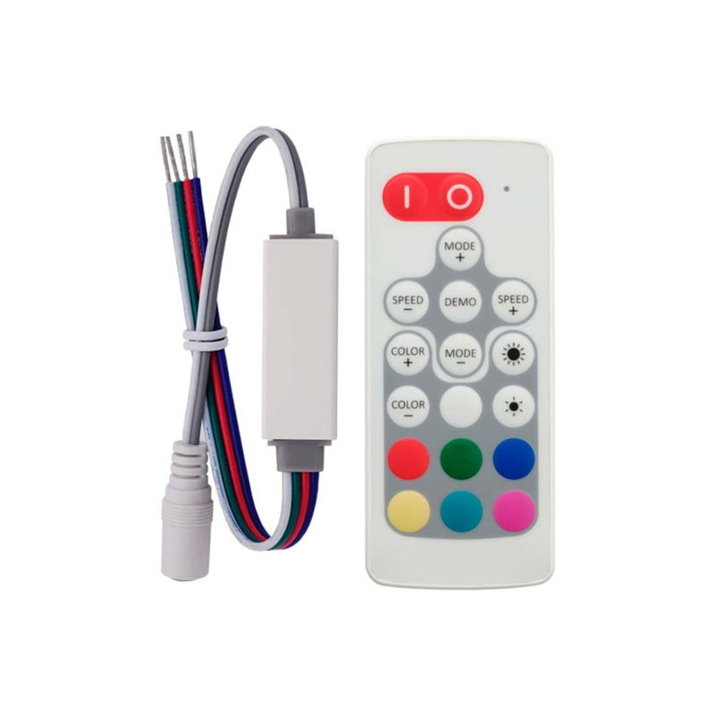 RGB LED Controller | Med fjärrkontroll | IP20