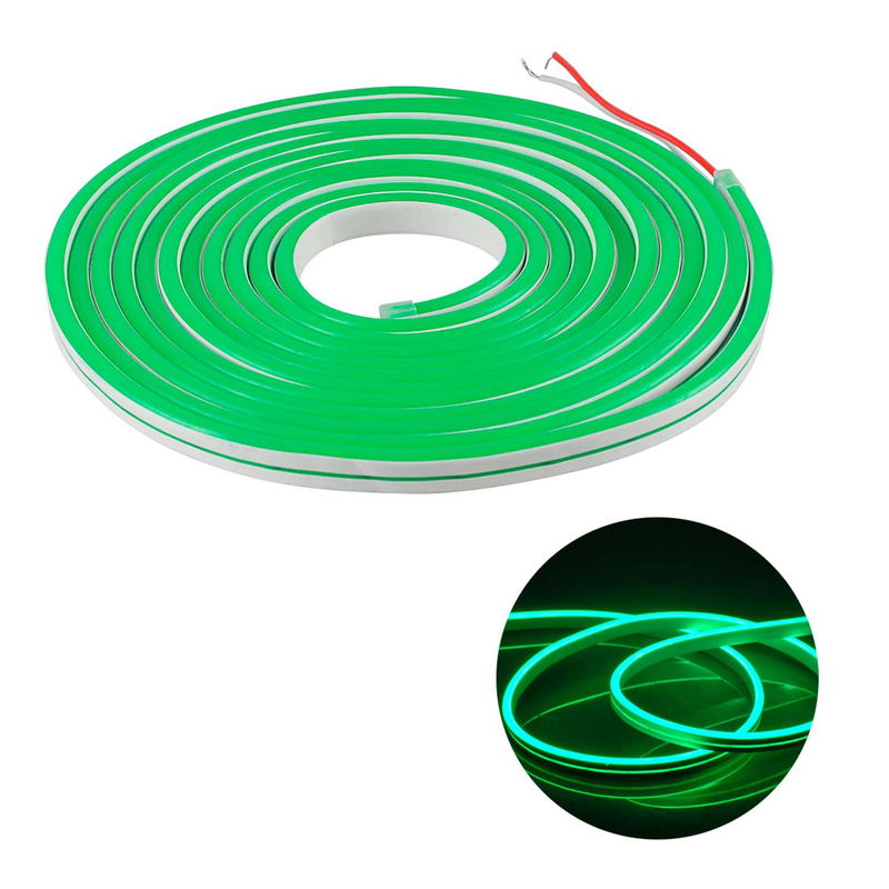 Neon LED Strip 12V | Grön | 5m | IP65 | Flexibel