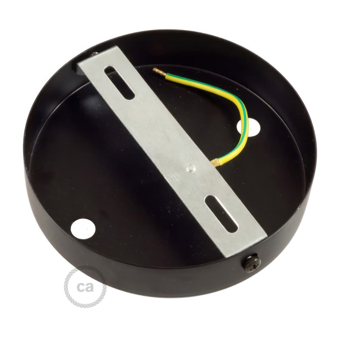 Baldakin Til 2 Lamper | Roset Loft | Sort | PlusLED