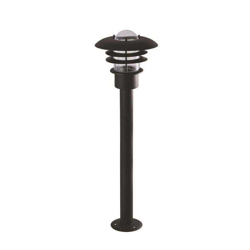 Pollare lampa | Trädgårdslampa | Svart | BJÖRK | 100 cm | E27