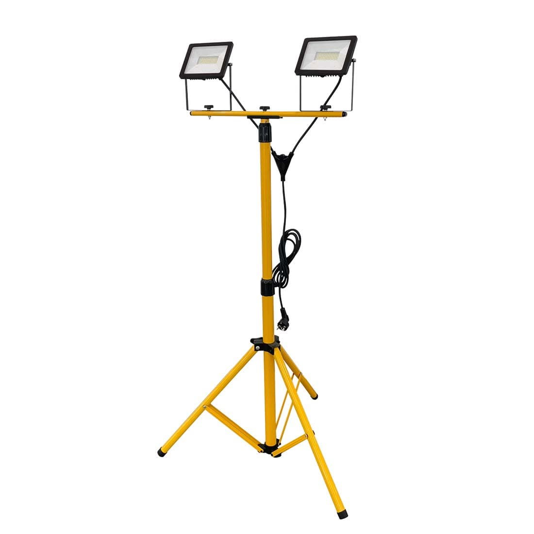 Arbetslampa Stativ 2x50w 8000lm Ip65 4000k