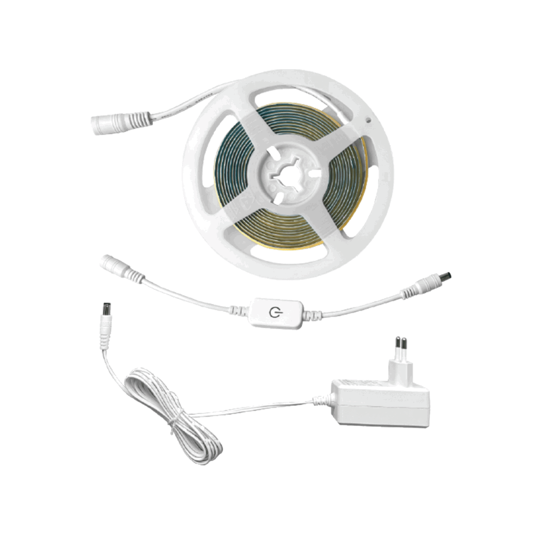 & COB LED Strip Set 12V | 4000K | Treiber Dimmer